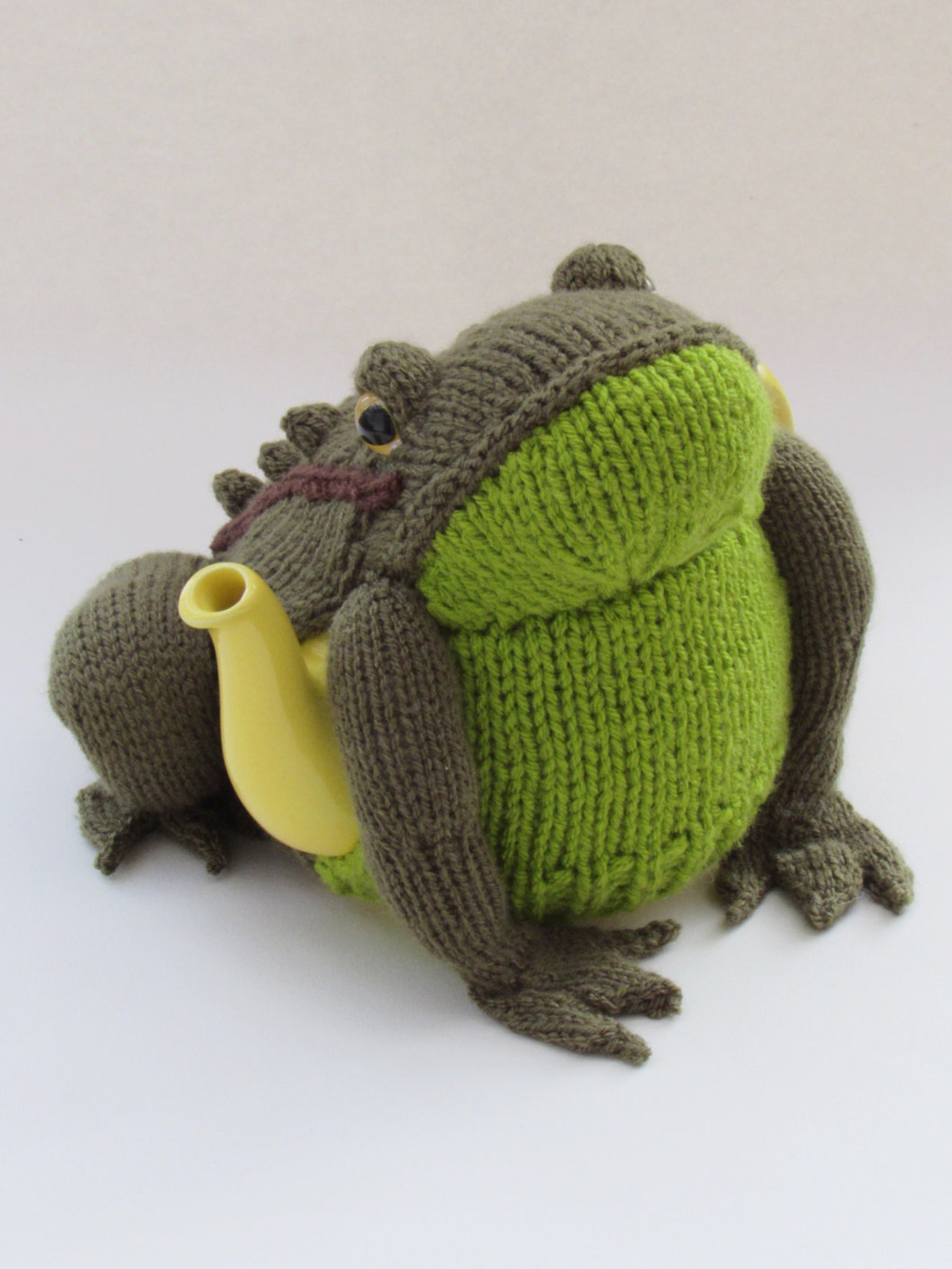 Frog Tea Cosy Knitting Pattern - Etsy