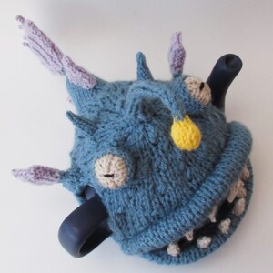 Teacosyfolk's Angler Fish Tea Cosy Knitting Pattern to Knit a Monster ...