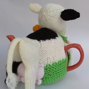 Friesian Cow Tea Cosy Knitting Pattern - Etsy