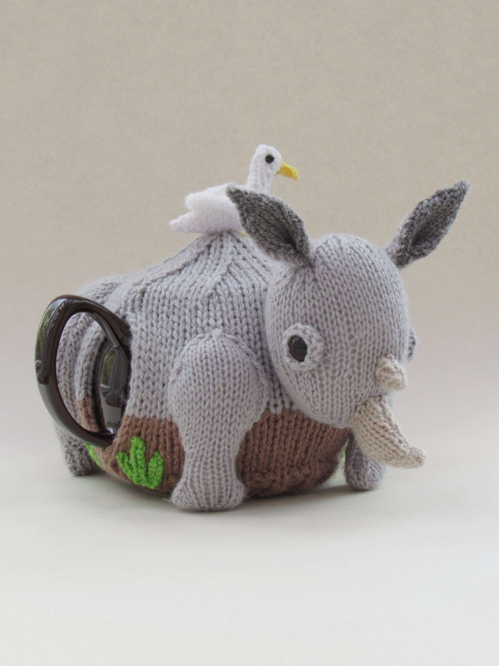 Rhino Tea Cosy Knitting Pattern - Etsy
