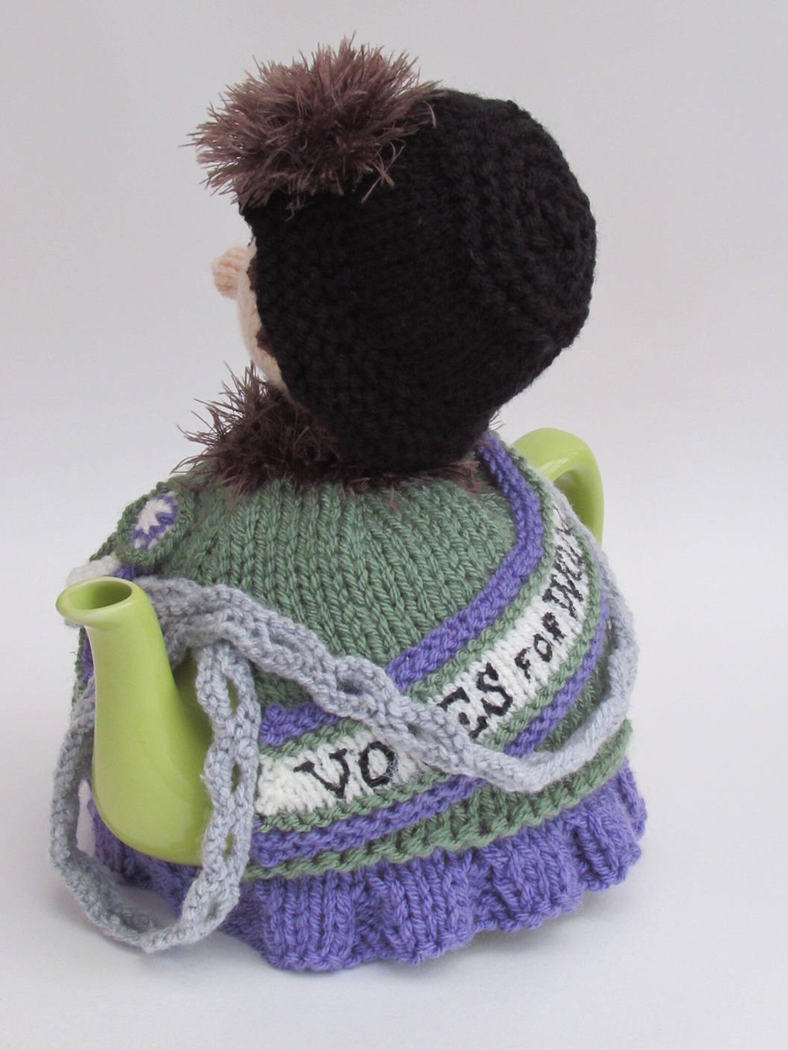 Suffragette Tea Cosy Knitting Pattern - Etsy