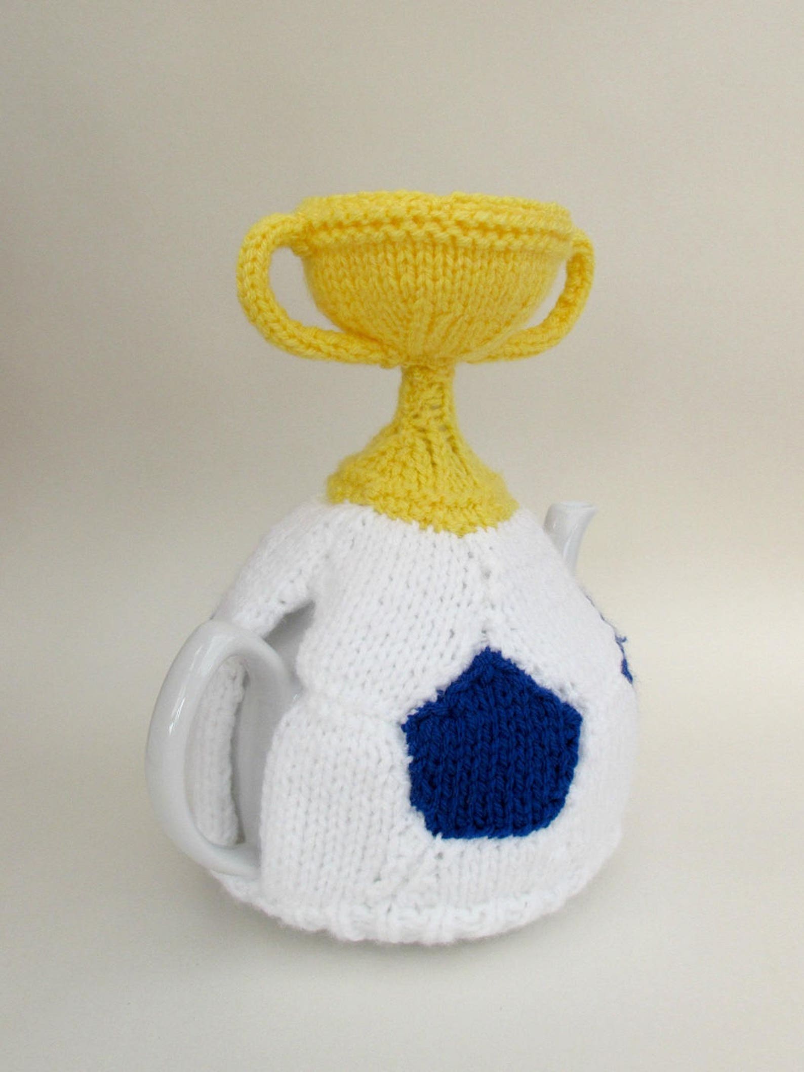 Football and World Cup Trophy Tea Cosy - Etsy