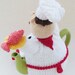 Chef Tea Cosy Knitting Pattern - Etsy