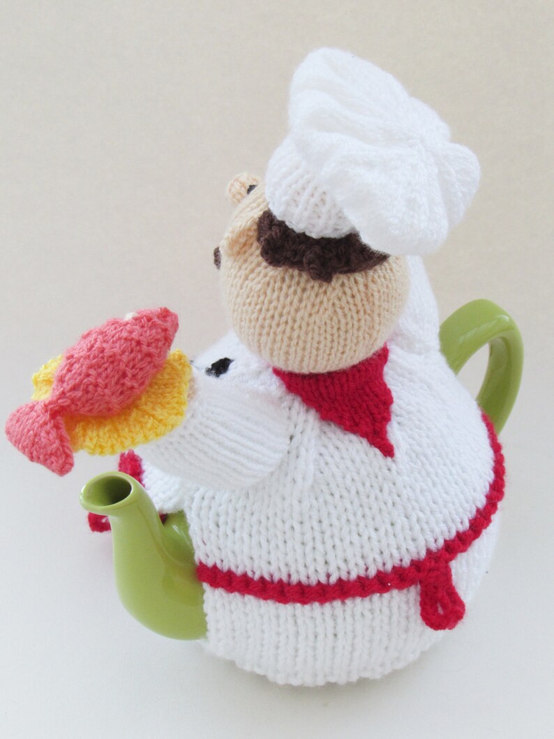 Chef Tea Cosy Knitting Pattern | Etsy