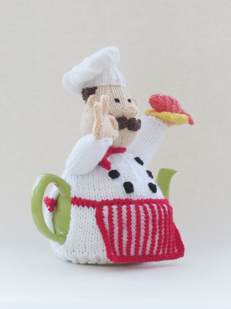Chef Tea Cosy Knitting Pattern - Etsy