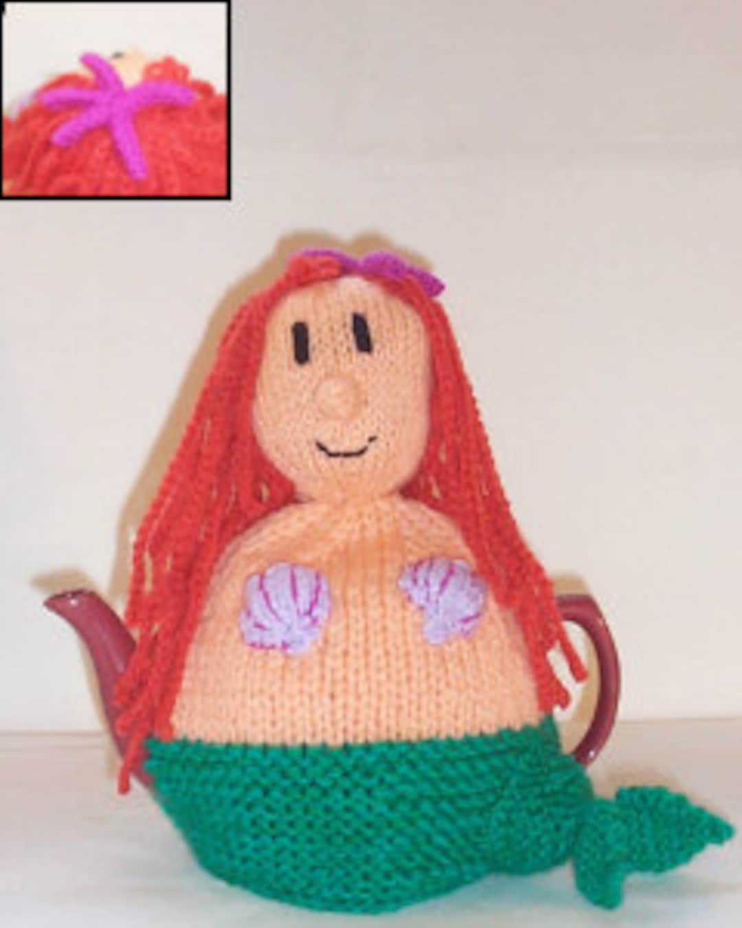 Mermaid Tea Cosy Knitting Pattern - Etsy