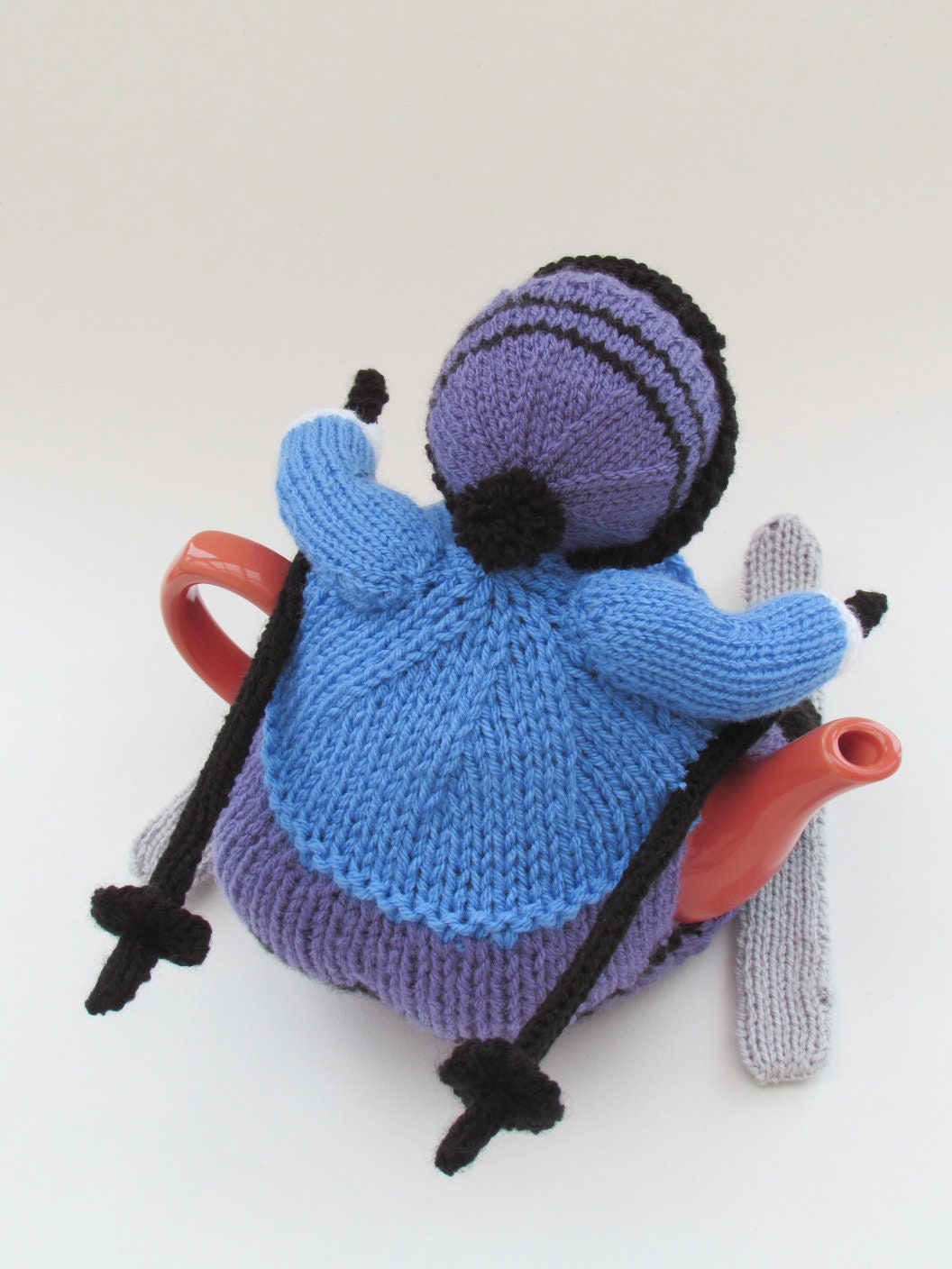 Skier Tea Cosy Knitting Pattern - Etsy Canada