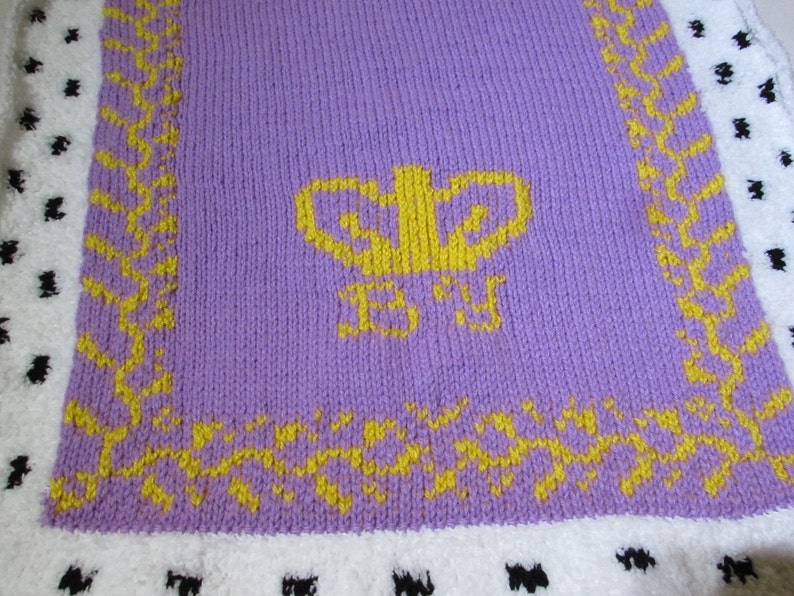 Baby Blanket Knitting Pattern for Royal Looking Blanket - Etsy