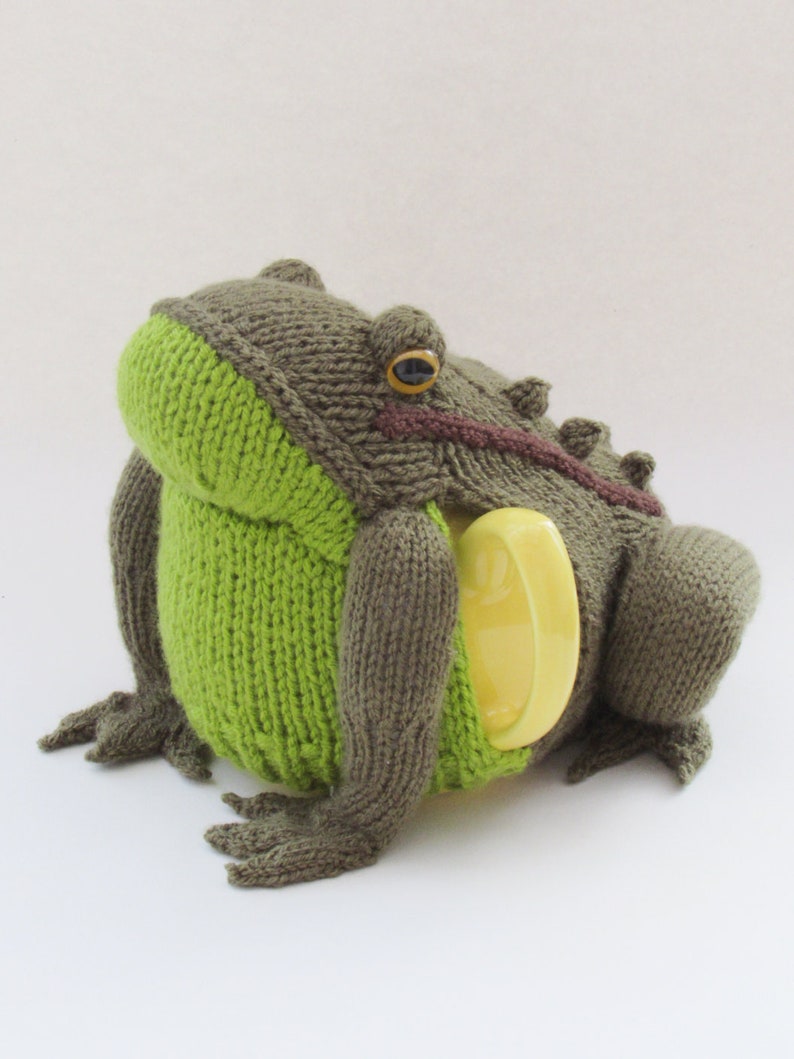 Frog Tea Cosy Knitting Pattern - Etsy