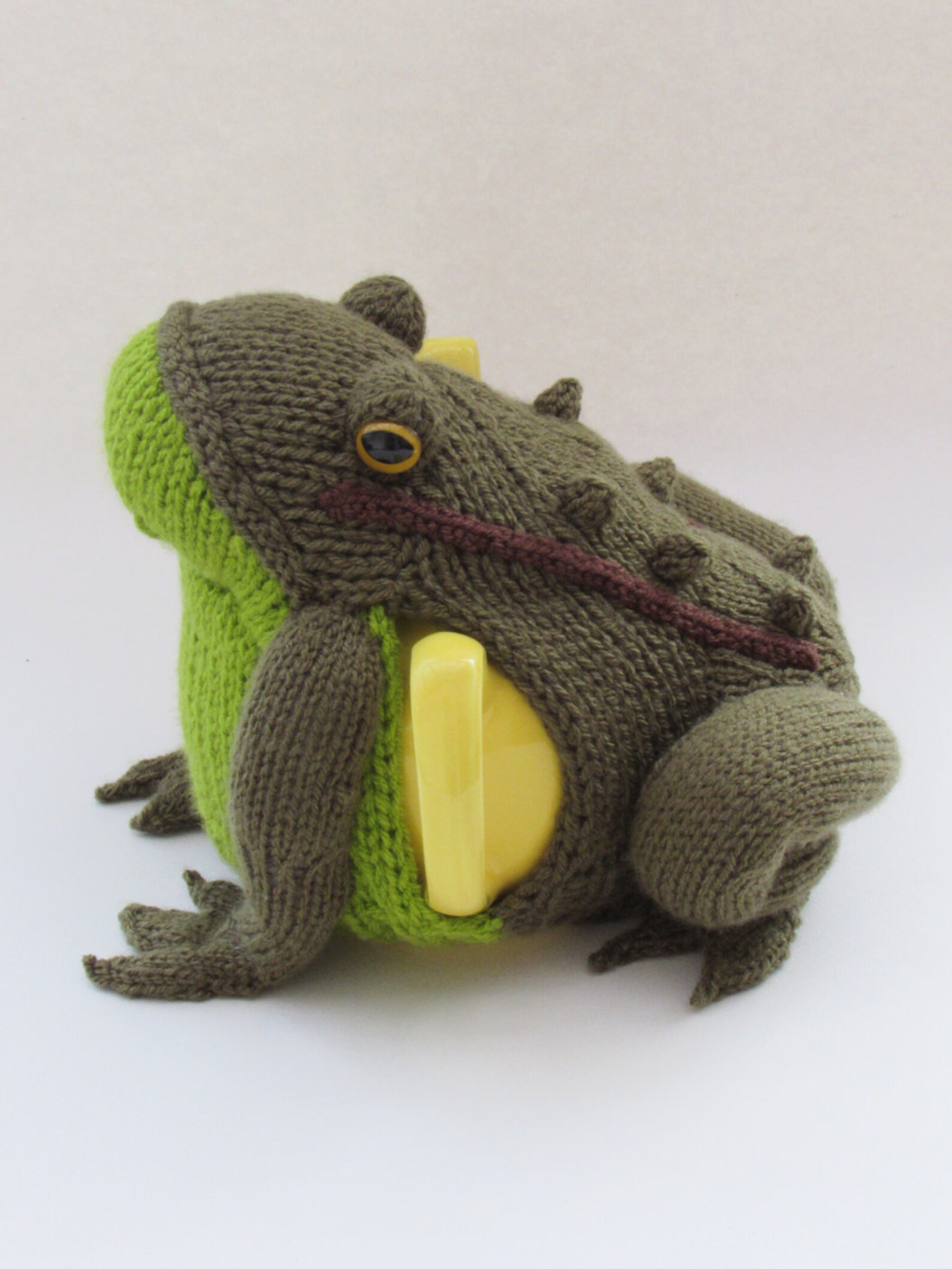 Frog Tea Cosy Knitting Pattern - Etsy