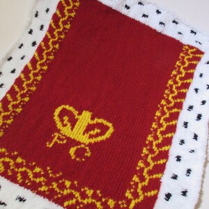 Baby Blanket Knitting Pattern for Royal Looking Blanket - Etsy