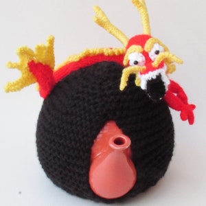 Teacosyfolk's Chinese Dragon Tea Cosy Knitting Pattern - Celebrate the ...