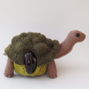 Teacosyfolk's Galapagos Giant Tortoise Tea Cosy Knitting Pattern to Knit Your Own Tortoise ...