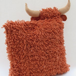 Heilan Coo & Shetland Sheep Cushion Knitting Patterns - Etsy