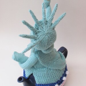 Statue of Liberty Tea Cosy Knitting Pattern to Knit This Amazing ...