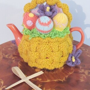 Basket of Easter Eggs Tea Cosy Knitting Pattern - Etsy