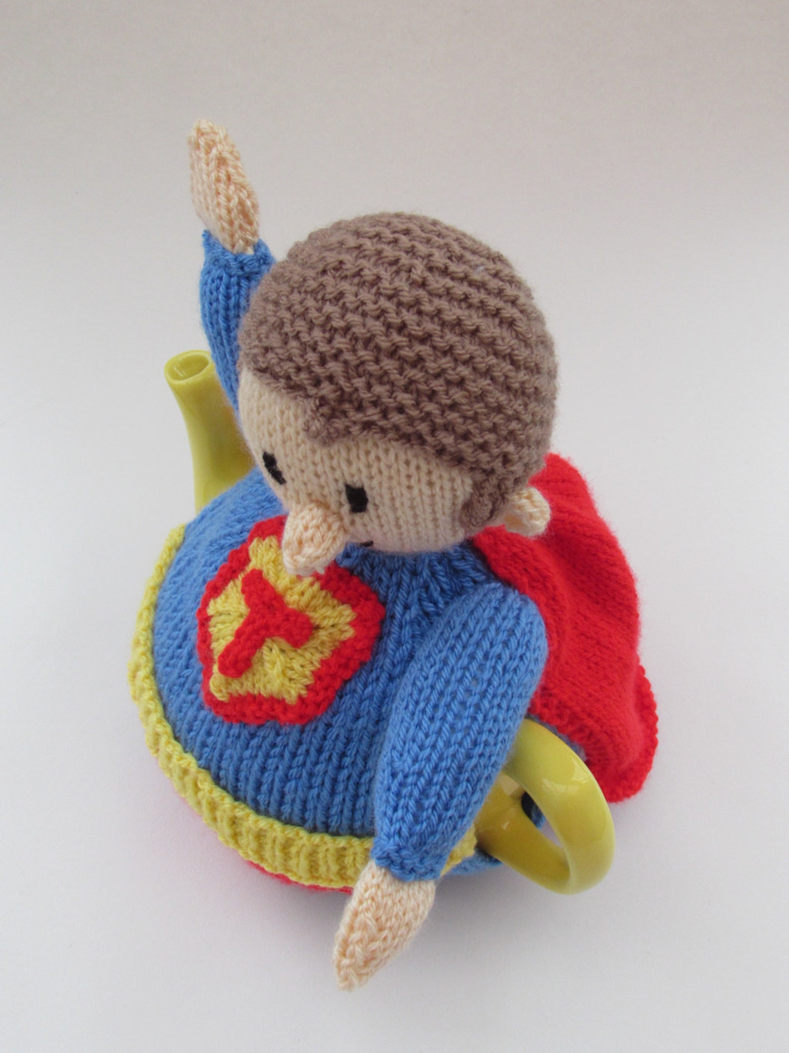 Superhero Tea Cosy Knitting Pattern - Etsy