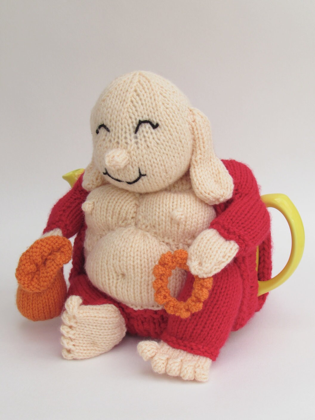 Happy Buddha Tea Cosy - Etsy