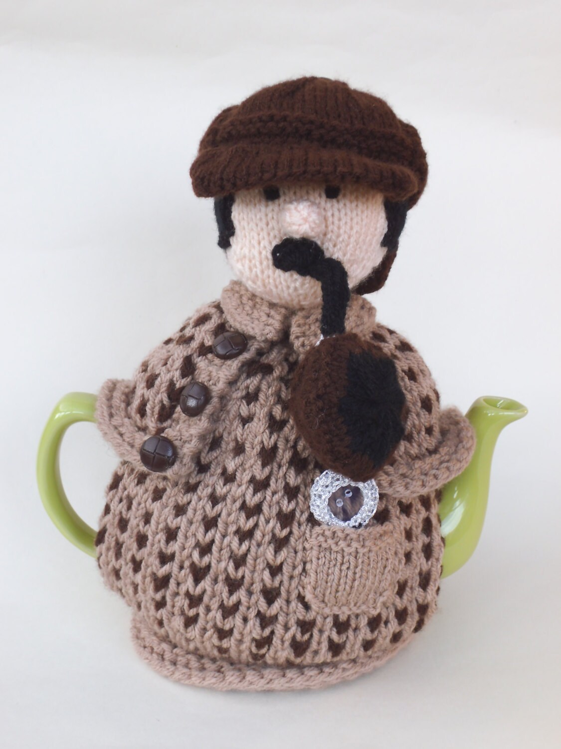 Sherlock Holmes Tea Cosy Knitting Pattern - Etsy
