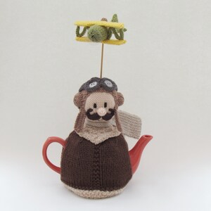 Vintage RAF Pilot Tea Cosy Knitting Pattern - Etsy