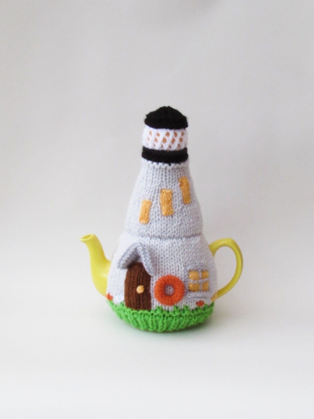 Teacosyfolk's Lighthouse Tea Cosy Knitting Pattern to Knit Your Own ...