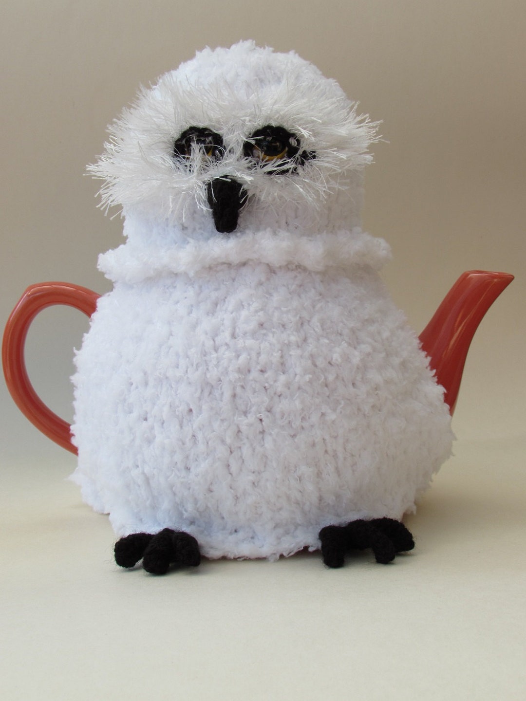 Snowy Owl Tea Cosy Knitting Pattern - Etsy
