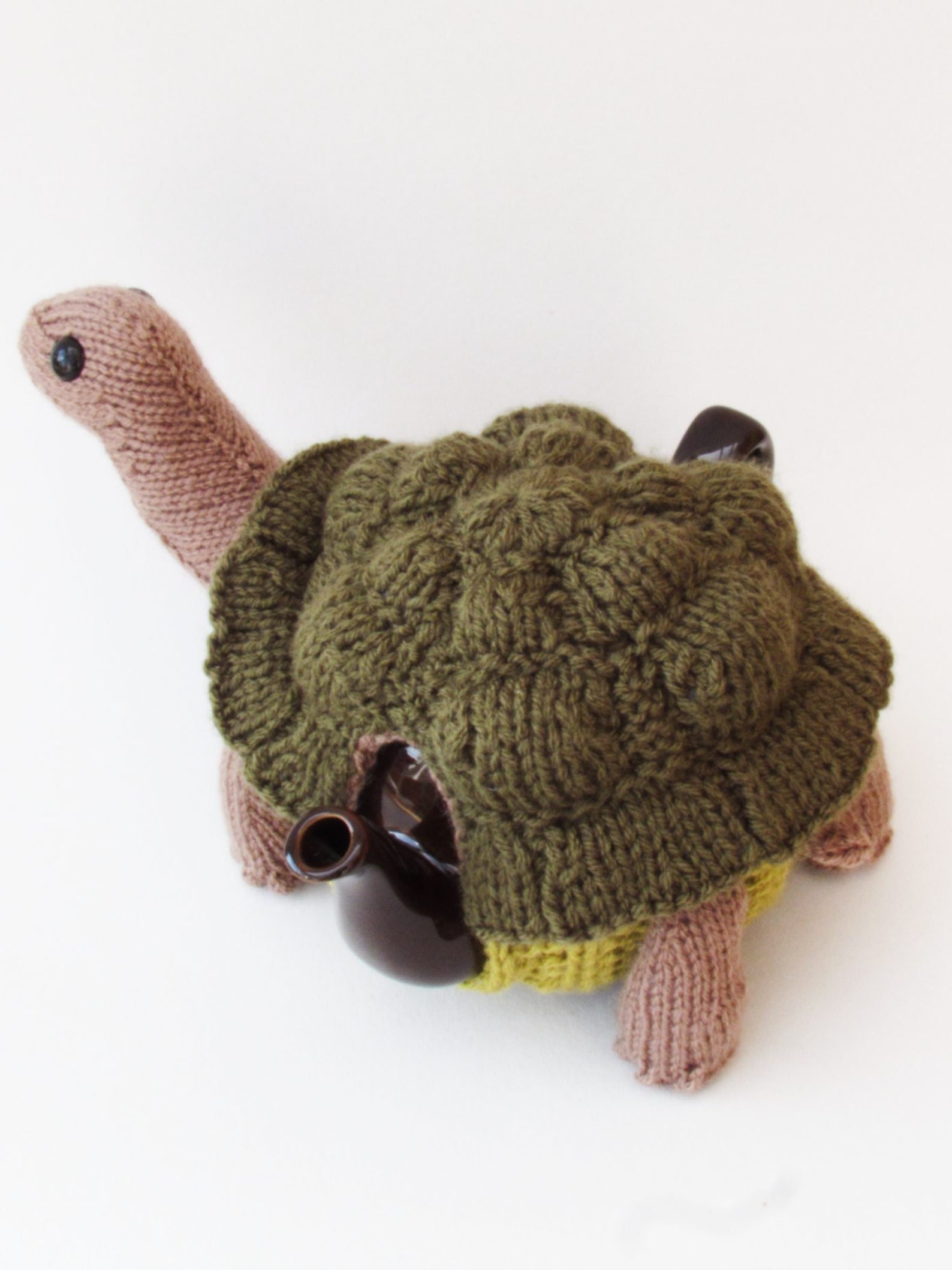 Teacosyfolk's Galapagos Giant Tortoise Tea Cosy Knitting Pattern to ...