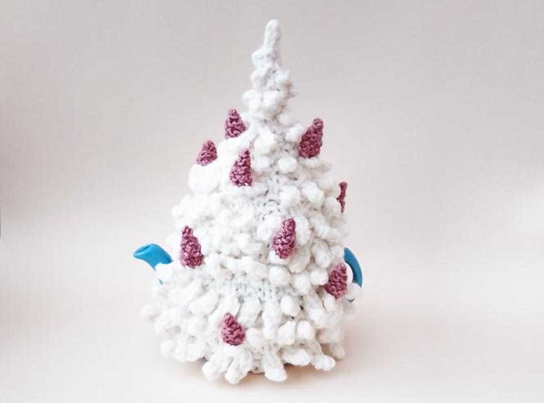 Teacosyfolk's Mini Sized Snowy Fir Tree Tea Cosy to Fit a Teapot for ...