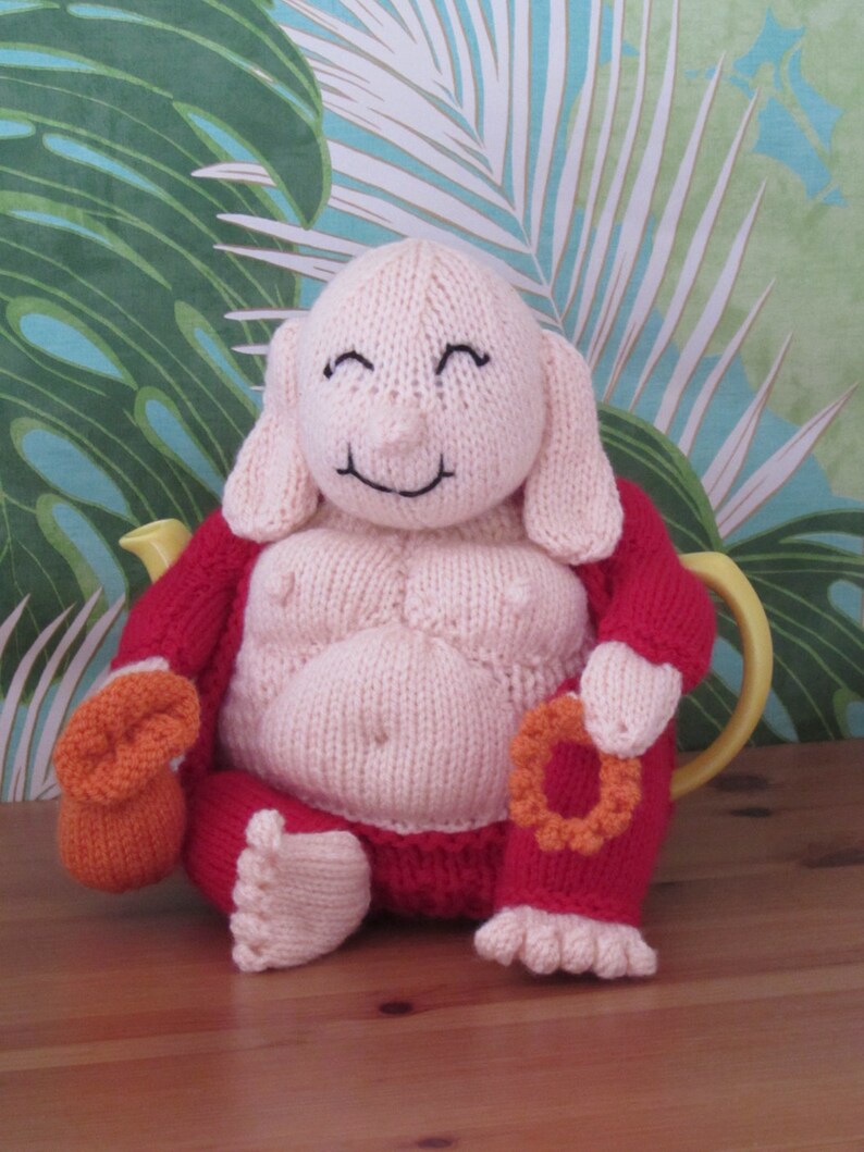 Happy Buddha Tea Cosy - Etsy