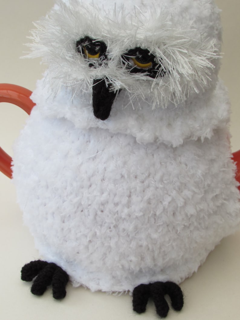 Snowy Owl Tea Cosy Knitting Pattern | Etsy