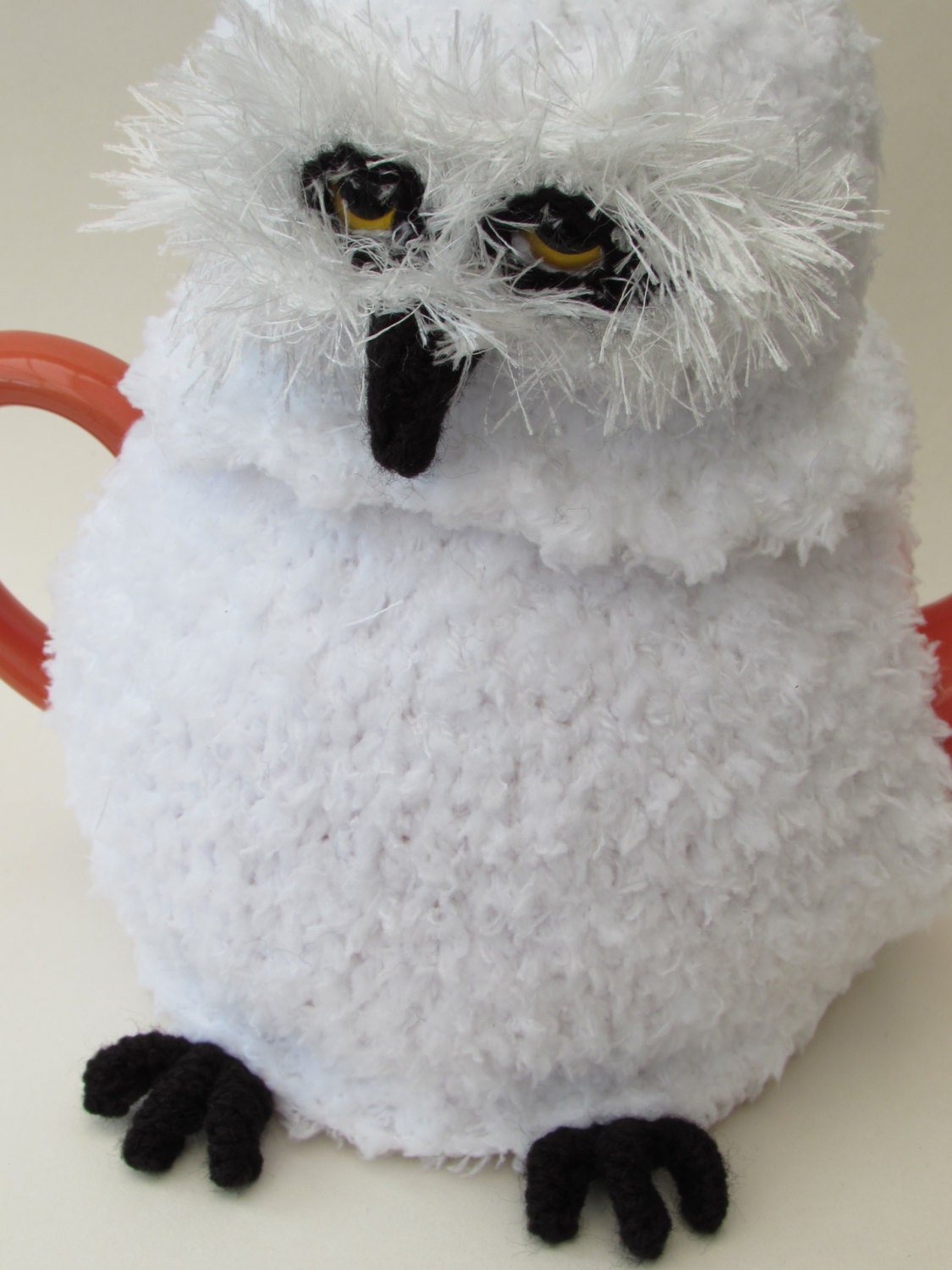 Snowy Owl Tea Cosy Knitting Pattern | Etsy