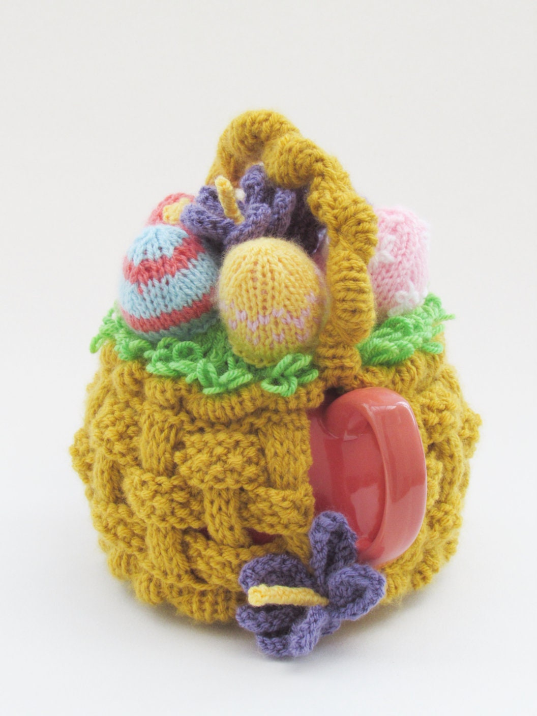 Basket of Easter Eggs Tea Cosy Knitting Pattern - Etsy