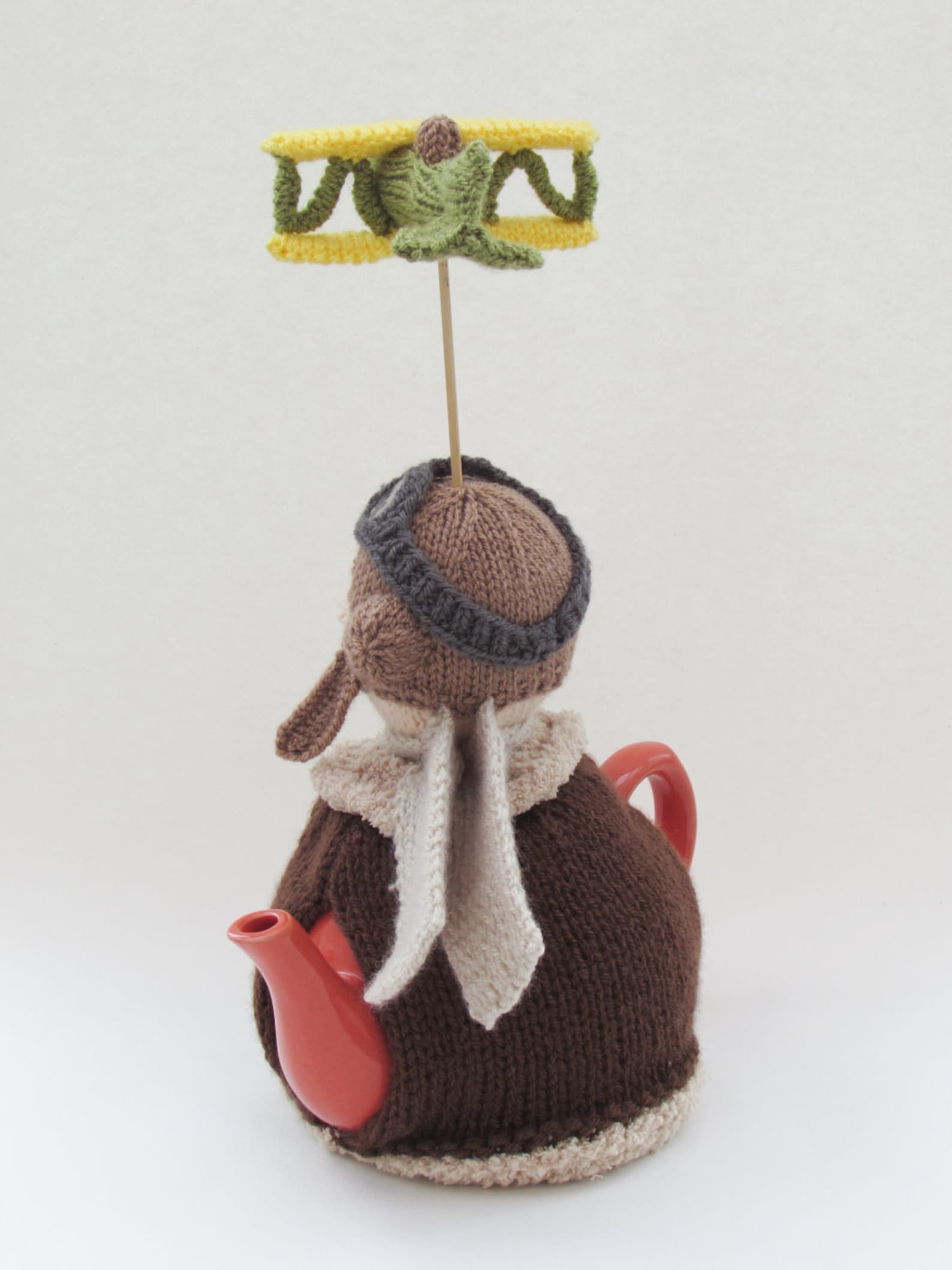 Vintage RAF Pilot Tea Cosy Knitting Pattern | Etsy