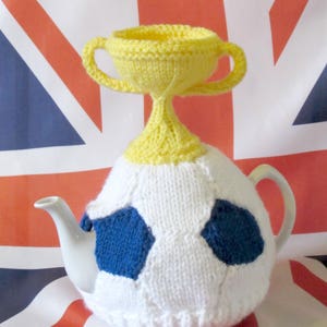 Football and World Cup Trophy Tea Cosy - Etsy