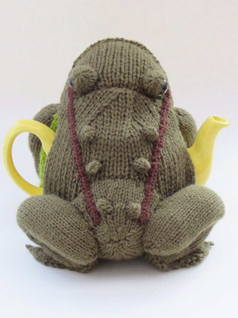Frog Tea Cosy Knitting Pattern - Etsy