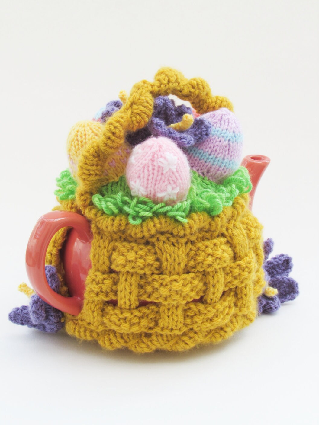 Basket of Easter Eggs Tea Cosy Knitting Pattern - Etsy