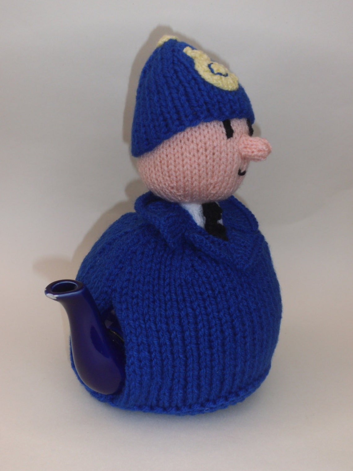 Policeman Tea Cosy Knitting Pattern - Etsy