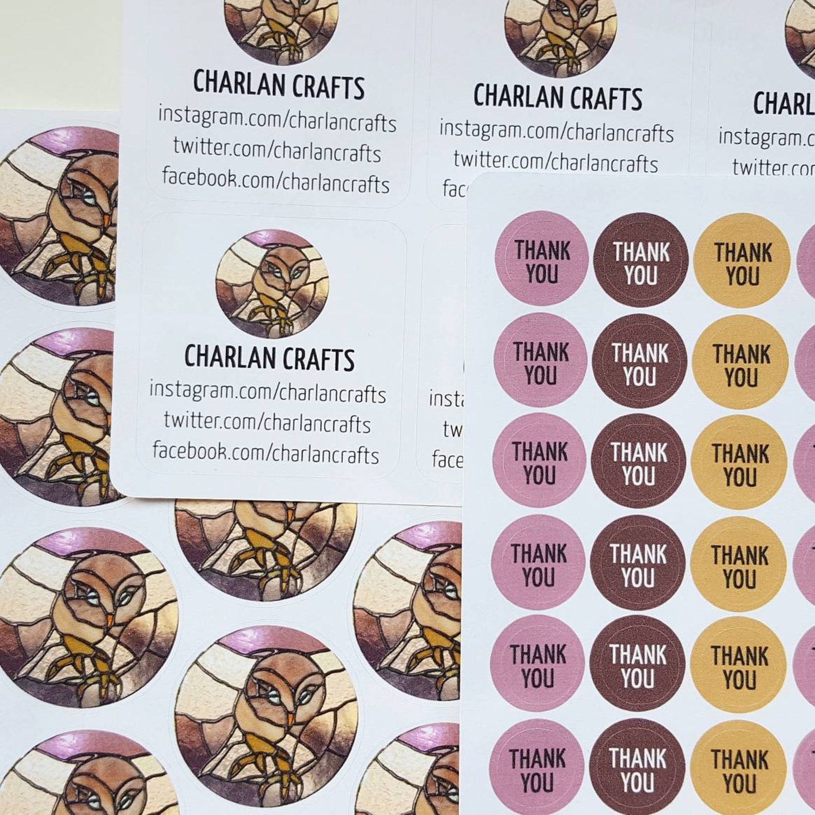 Small Circle Stickers Happy Post Stickers Happy Mail | Etsy