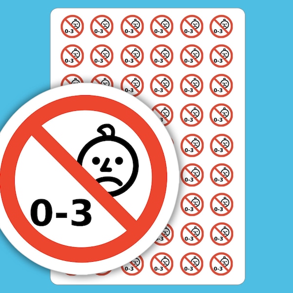 This is Not a Toy Warning Labels - Etsy