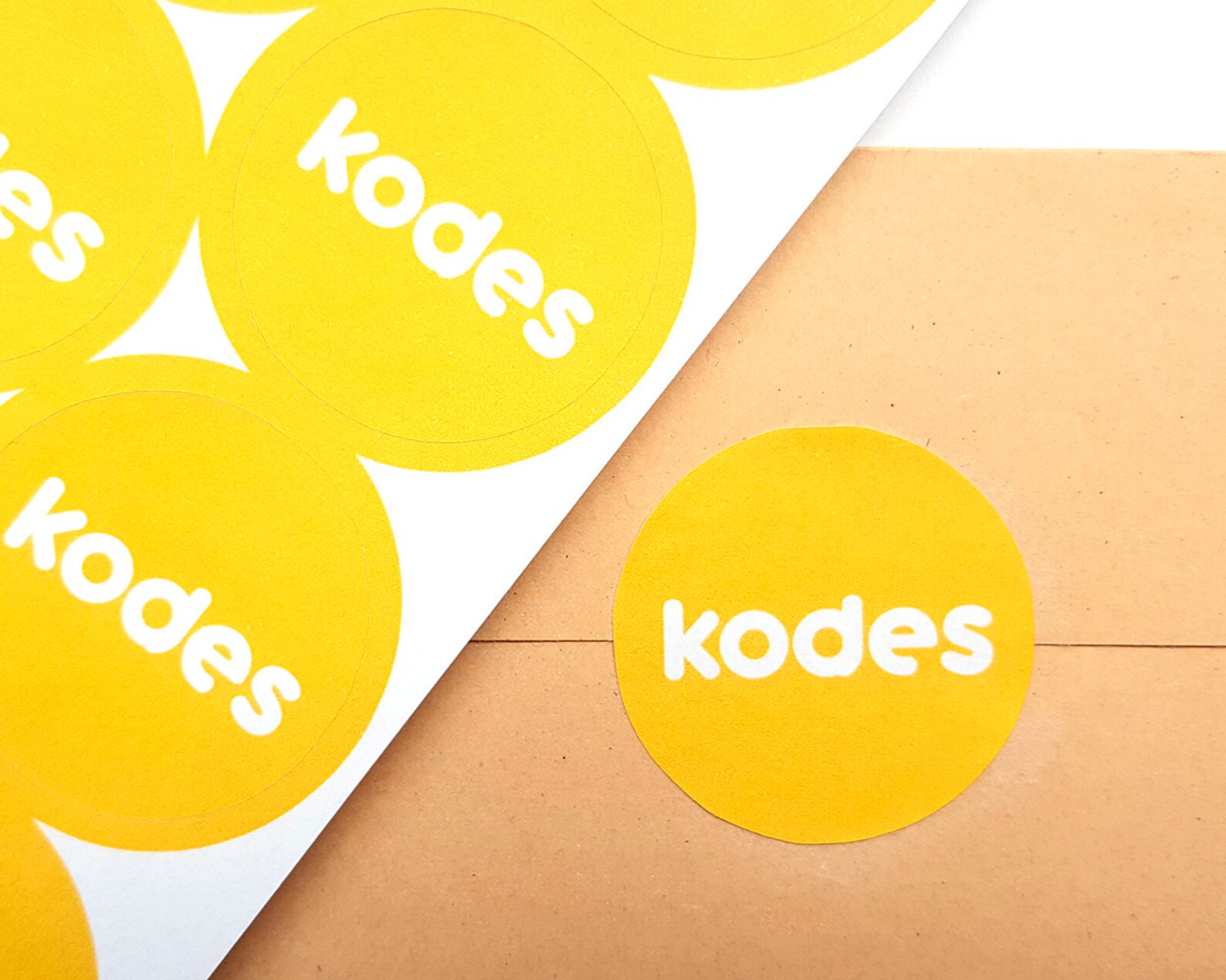 Circle Logo Stickers Round Logo Stickers Business Stickers Custom Logo ...