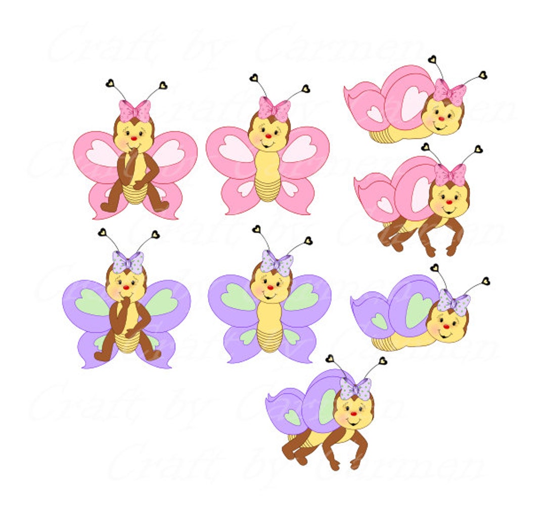Butterfly Clip Art, Clipart, Butterflies, Cute Butterfly, Graphic ...