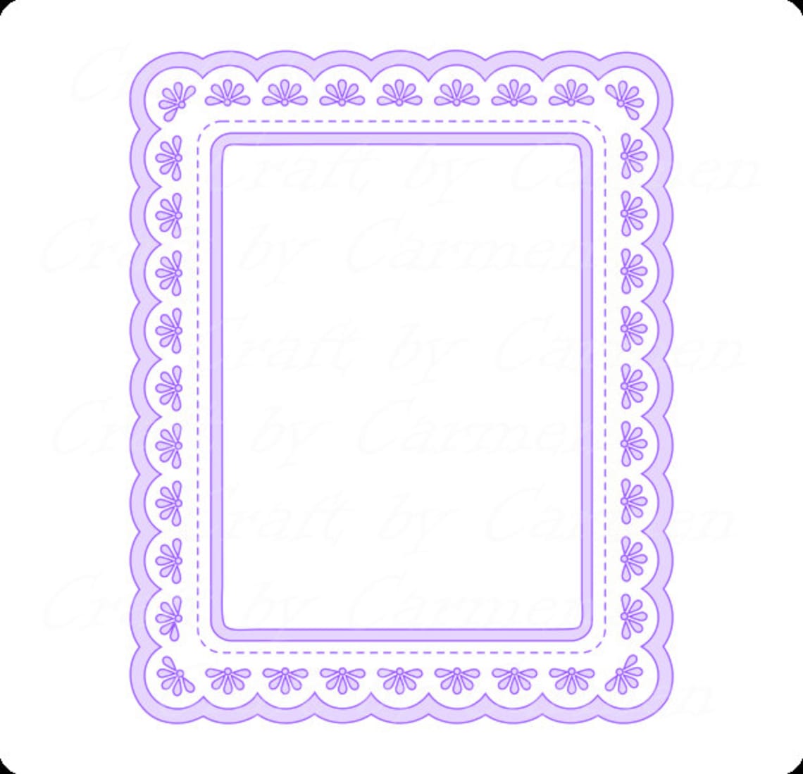 Cute Frames Frames Clip Artdigital Frames Scrapbook | Etsy