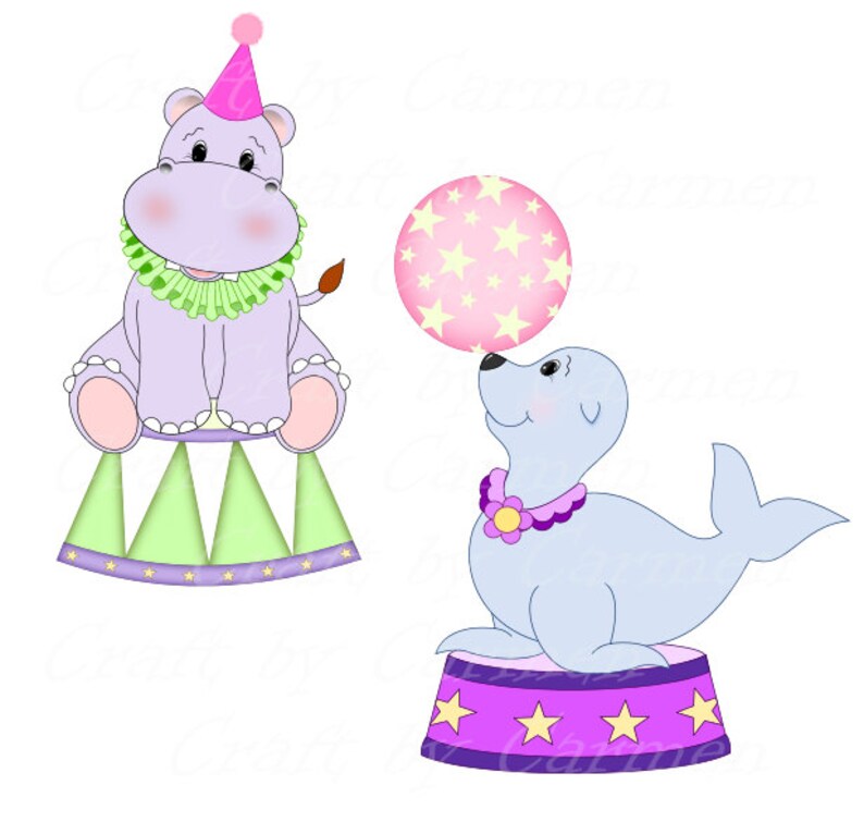 Circus Clip Art Carnival Clip Art Circus Personal & Small - Etsy