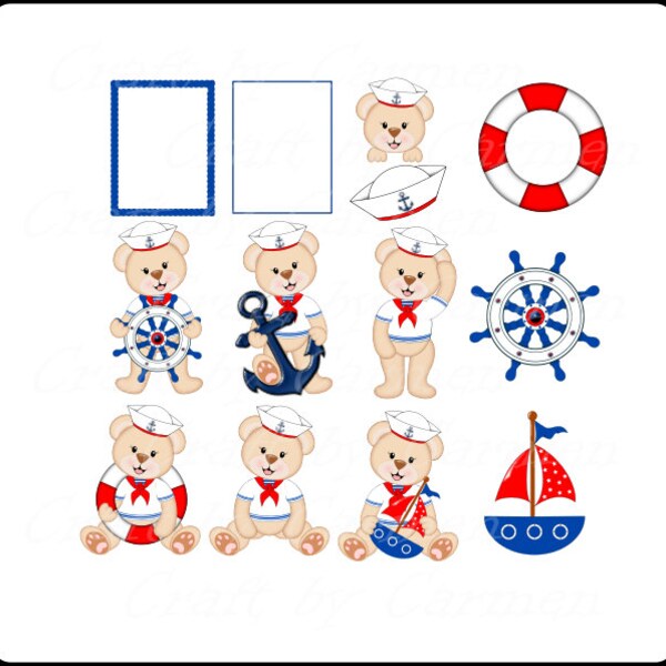 Sailor Teddy Bear - Etsy