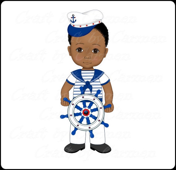 Nautical Boy Clip Art