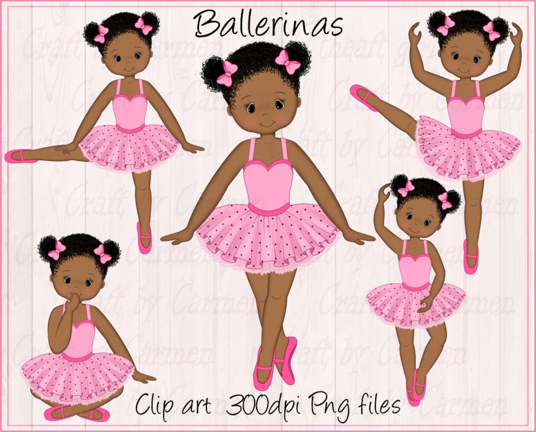 Ballerina Clip Art, Sublimation Dancer, Ballet Digital Art, personal ...