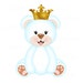 Princess Teddy Bear, Prince Teddy Bear,crown, Sweet Teddy Bear,personal ...