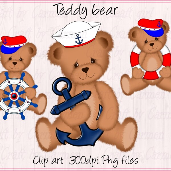Sailor Teddy Bear - Etsy