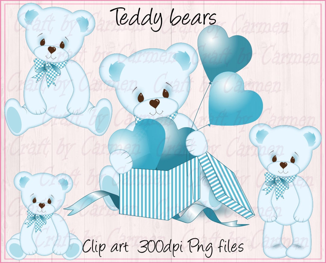 Teddy Bear Sublimation, Clip Art, Baby Bear ,digital Art, Cute Teddy ...