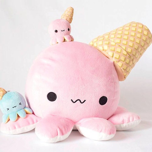 Cutesy Tiny Crochet Baby Octopus Amigurumi Octopus Made to | Etsy